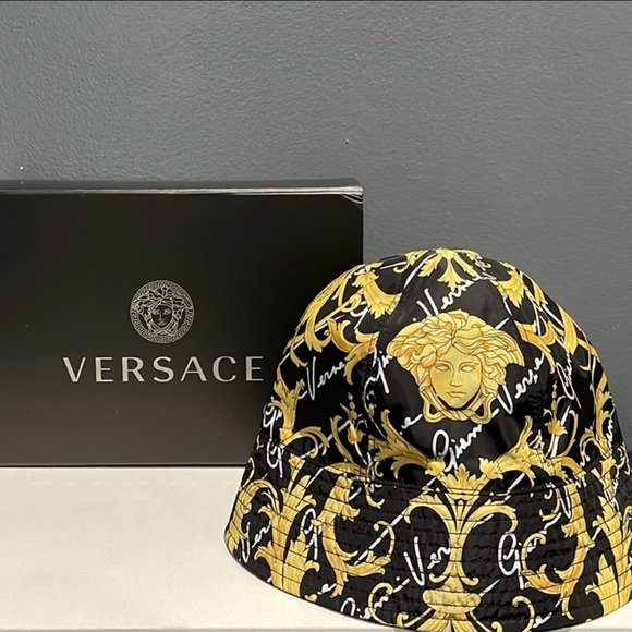 Versace | Accessories | Versace Bucket Hat | Poshmark